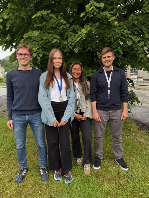 Studenter bidrar i prosjektet Framtidas oppvekst - Sauda kommune